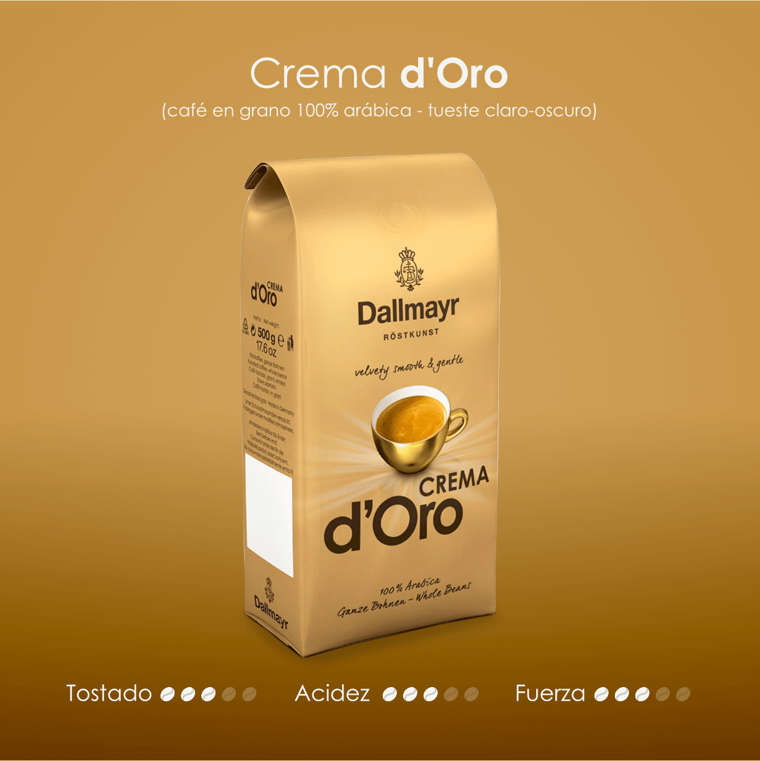 Dallmayr, Crema d’Oro, Coffee beans, 1kg - Fine Foods