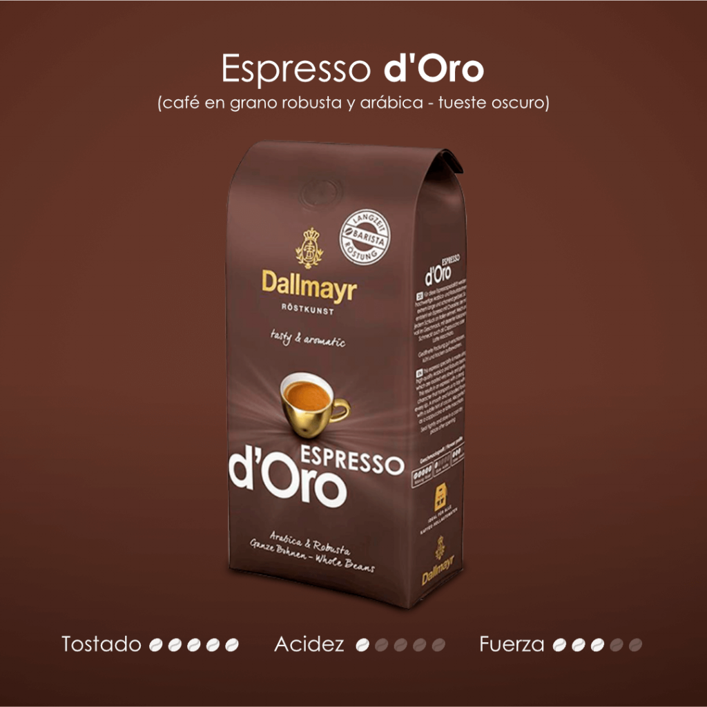 Dallmayr, Espresso d’Oro, Coffee beans, 200g - Fine Foods