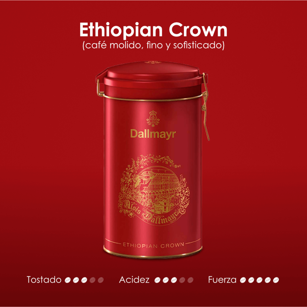 Dallmayr, Ethiopian Crown, Ground coffee, 500g - Fine Foods