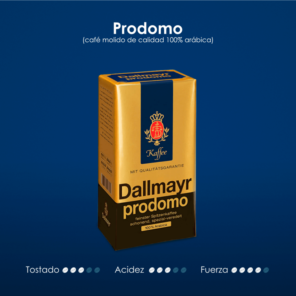 Dallmayr, Prodomo, Ground coffee, 500g - Fine Foods