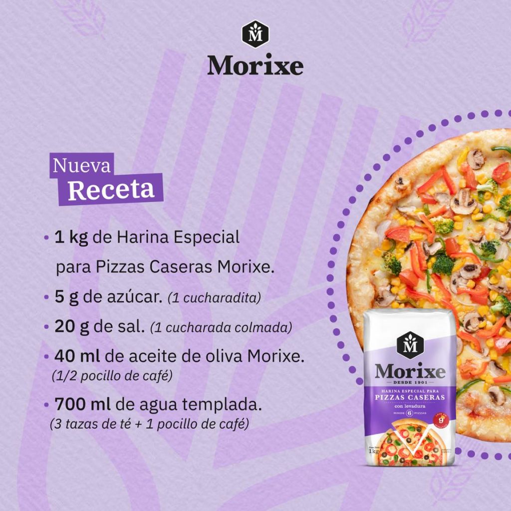 Harina de trigo 000 para Pizza Morixe - Fine Foods