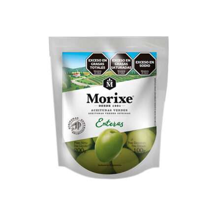 Aceitunas Enteras Morixe 200g - Fine Foods